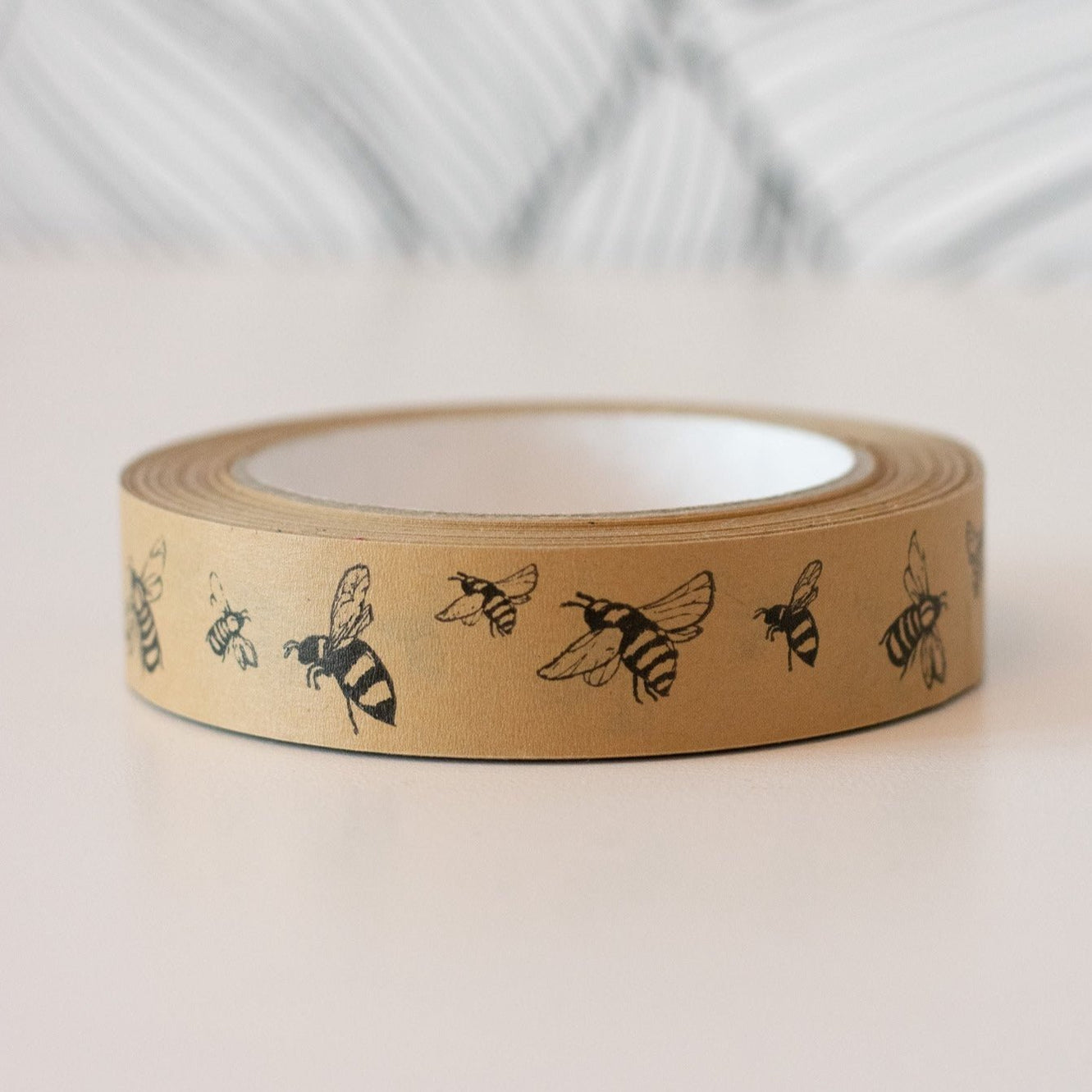 Eco Friendly Honey Bee Design Recyclable Kraft Packing Tape