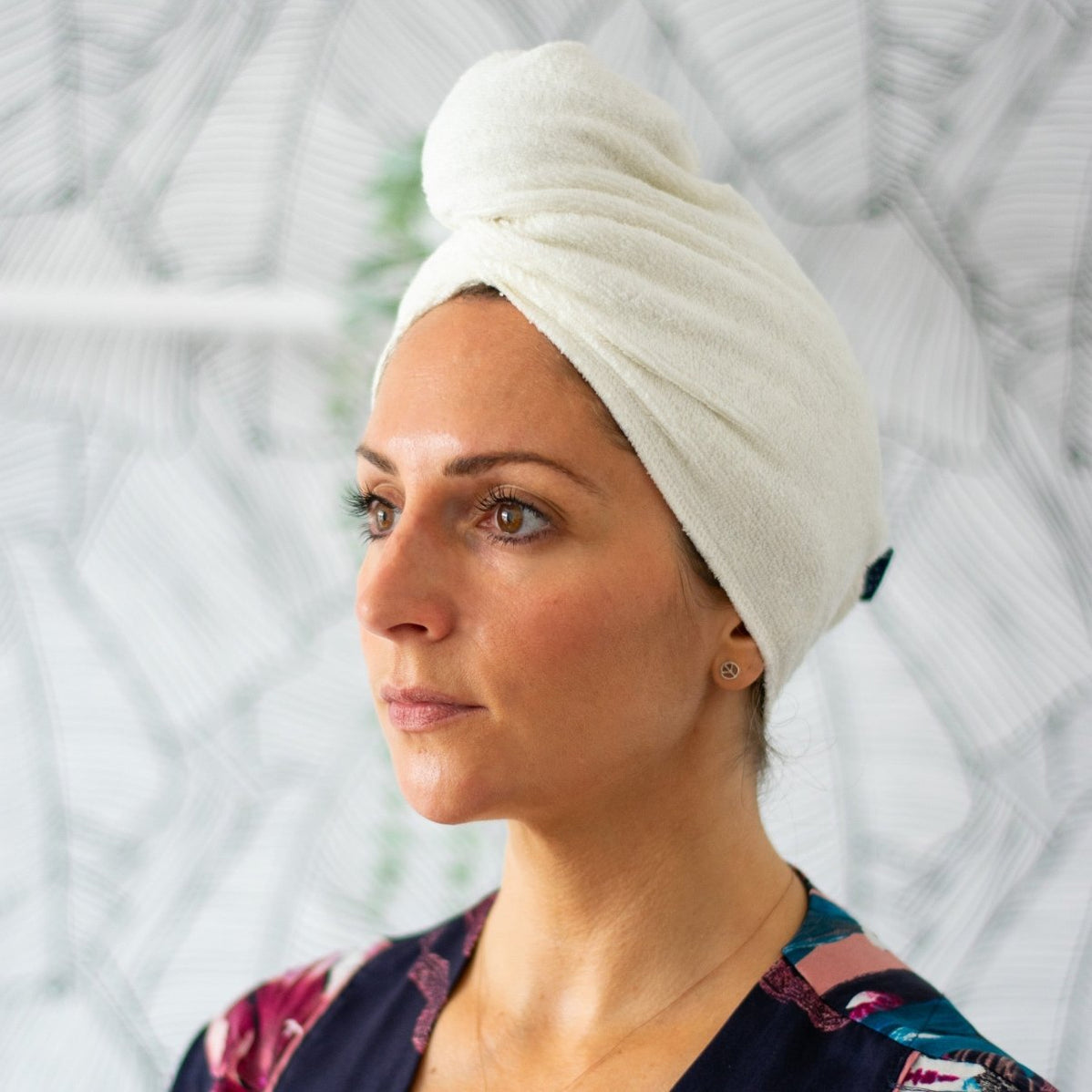 Award Winning Reusable Bamboo Hair Wrap Towel - Eco Friendly